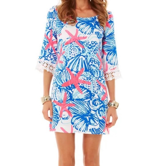 Lilly Pulitzer | Dresses | New Lilly Pulitzer Resort She She Shells ...